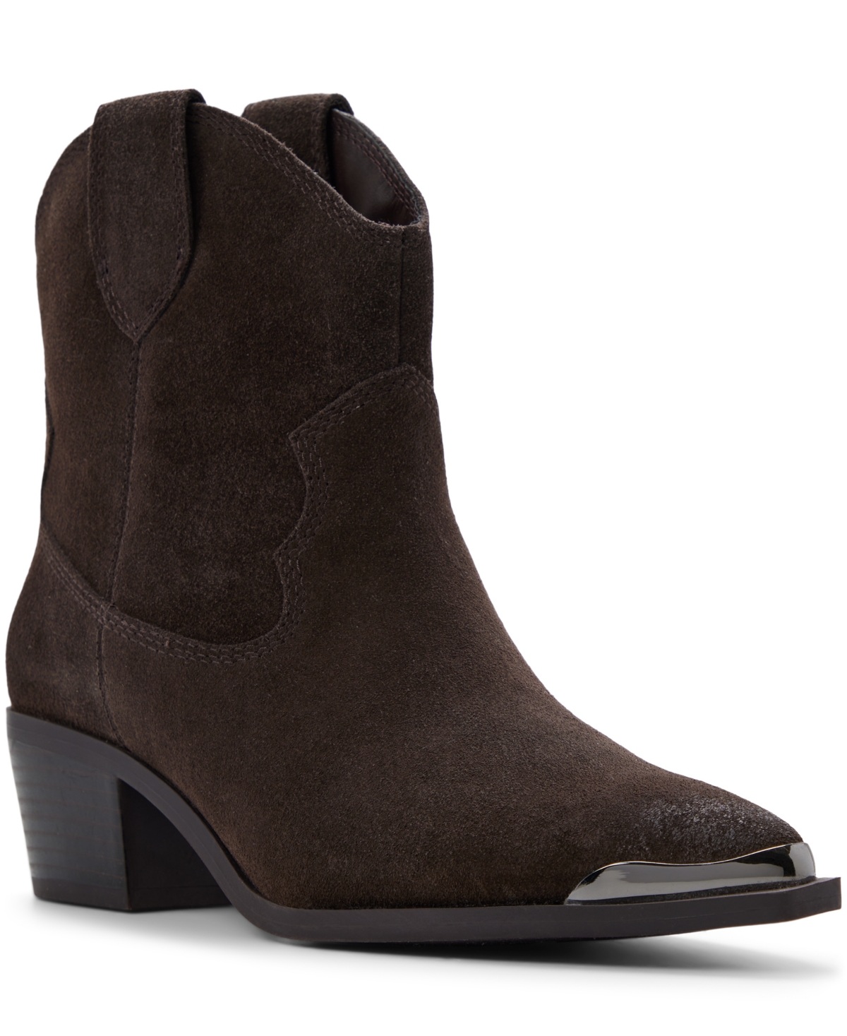 Click here for Aldo Womens Valley Western Block Heel Ankle Bootie... prices