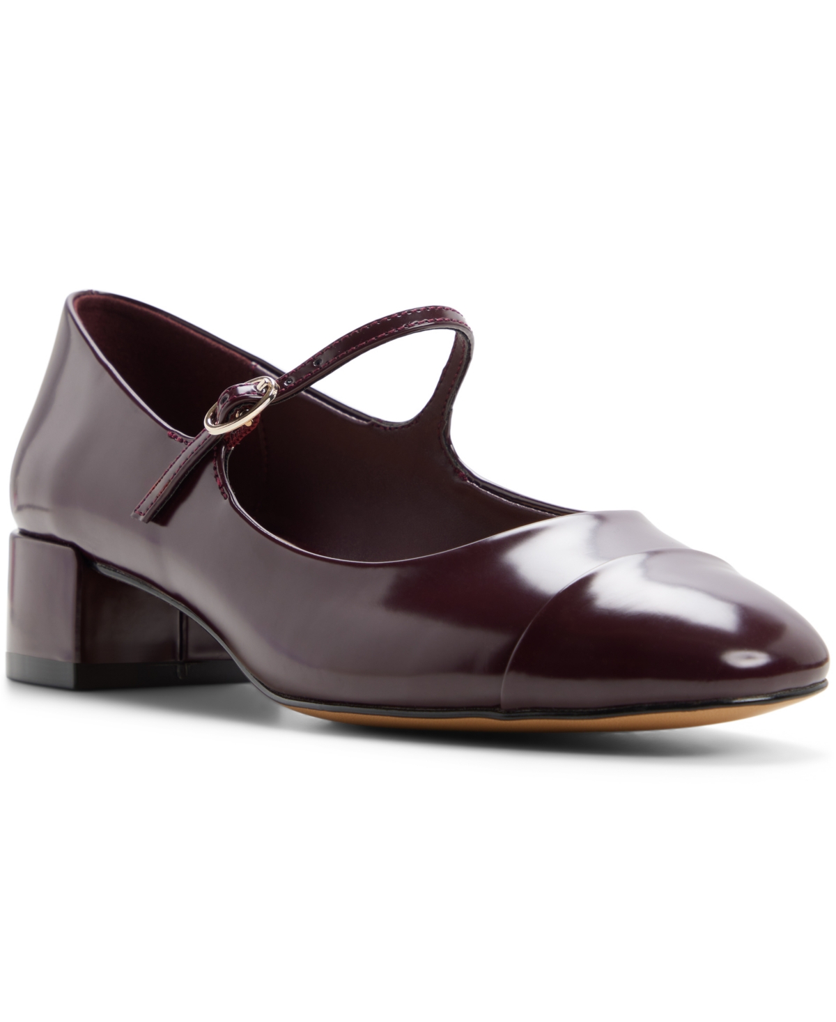Click here for Aldo Womens Decima Mary Jane Pumps - Burgundy Shin... prices
