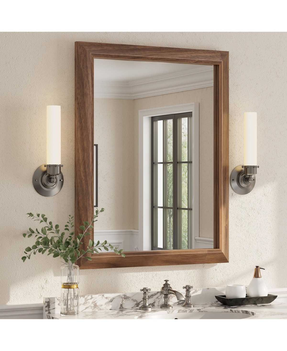 Click here for Apmir 28 x 36 Inch Thick Metal Framed Wall Mirrors... prices