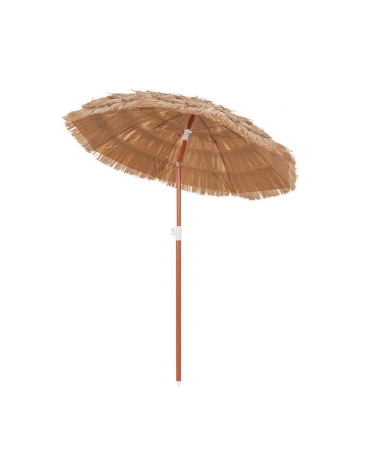Click here for Clihome Thatched Beach Umbrella with Push Button T... prices