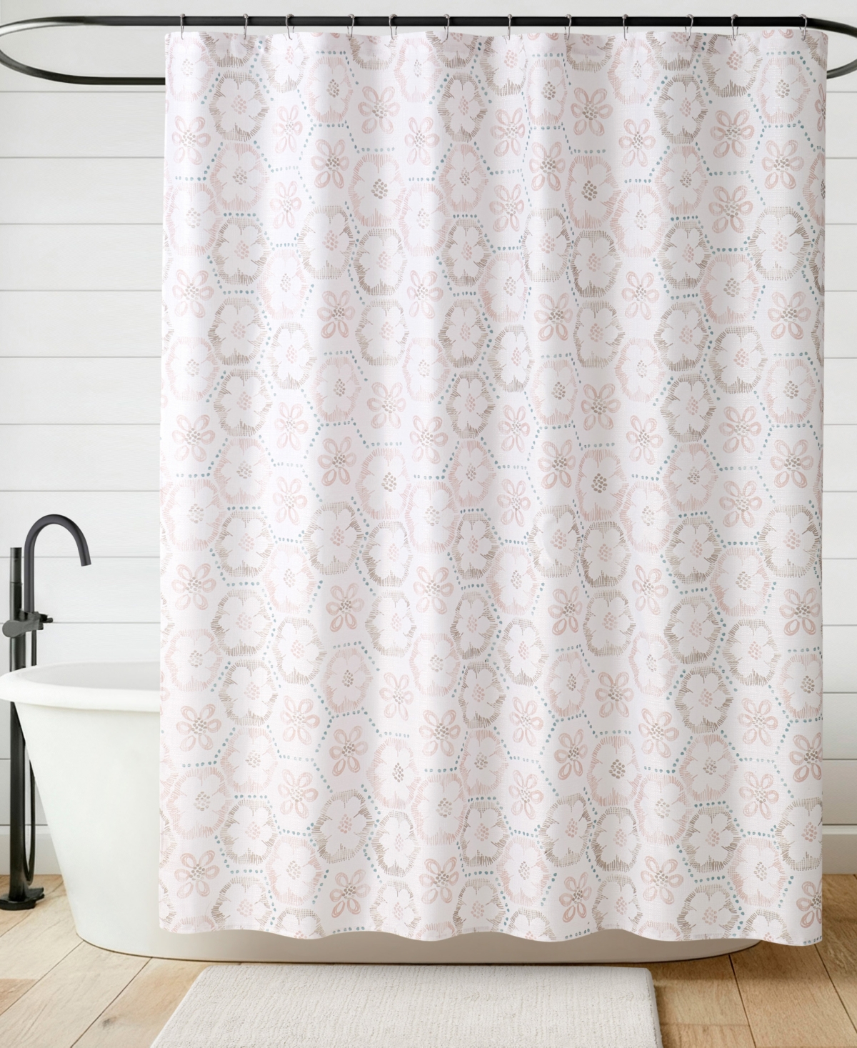 Click here for Jessica Simpson Fabric 13-Pc. Shower Curtain Set W... prices