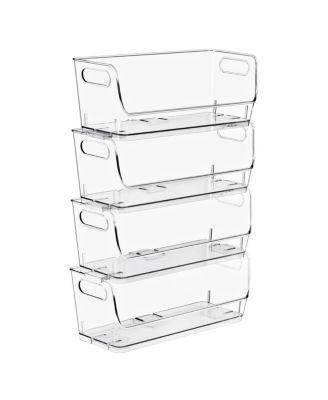 Click here for Sorbus 4 Pack Small Narrow Open Front Stackable St... prices