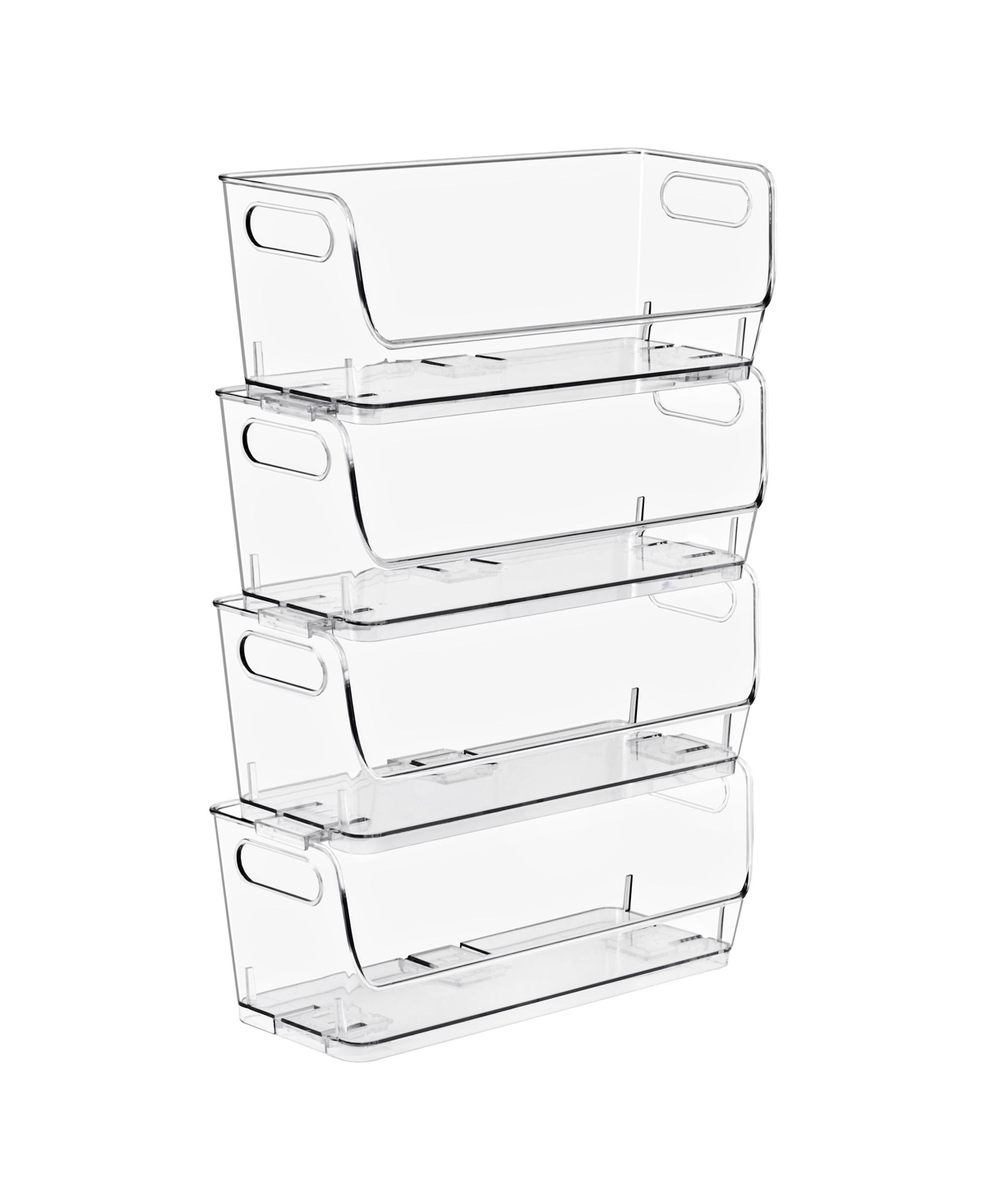 Click here for Sorbus 4 Pack Small Narrow Open Front Stackable St... prices