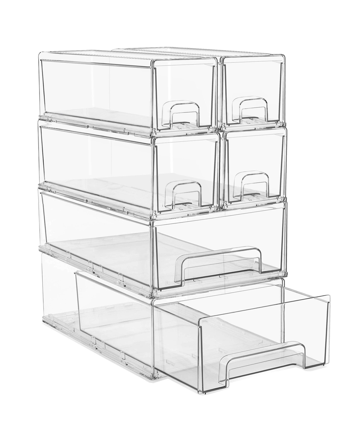 Click here for Sorbus Foldable Large Clear Plastic Bags with Zipp... prices
