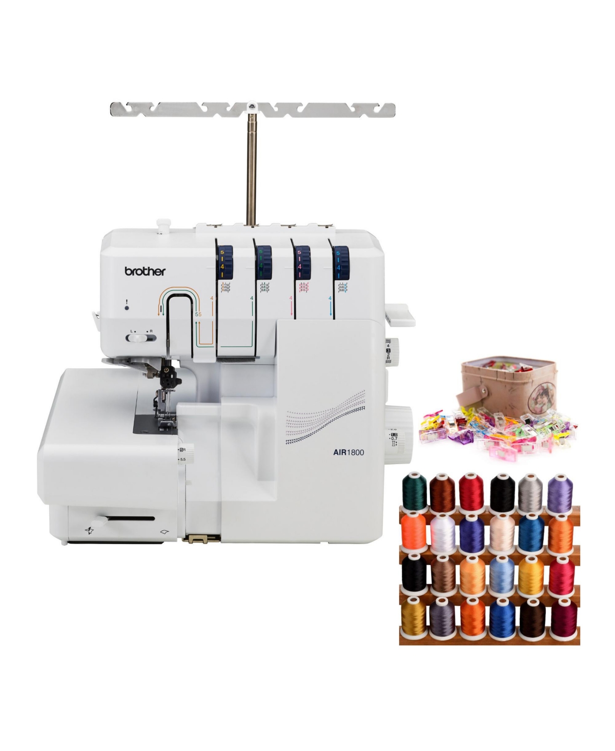 Click here for Brother AIR1800 Air Serger with Jet Air Threading... prices