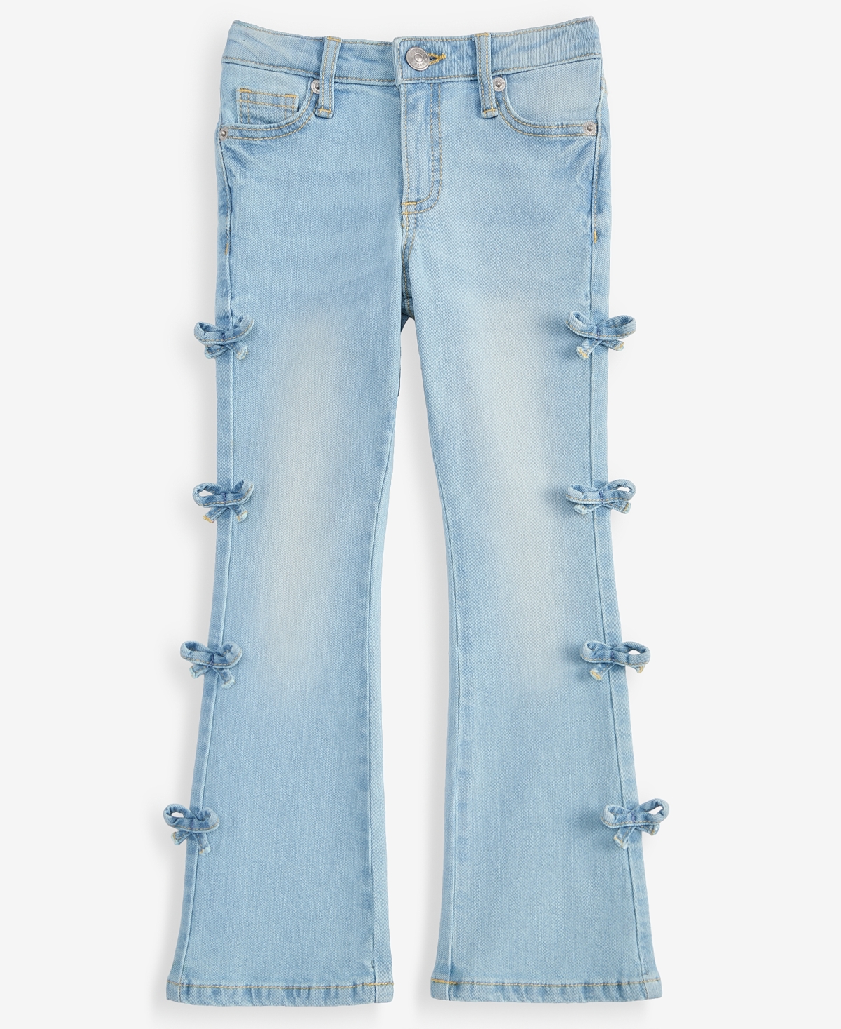 Click here for Epic Threads Girls Xs-xl Bow-Trim Flared-Leg Jeans... prices