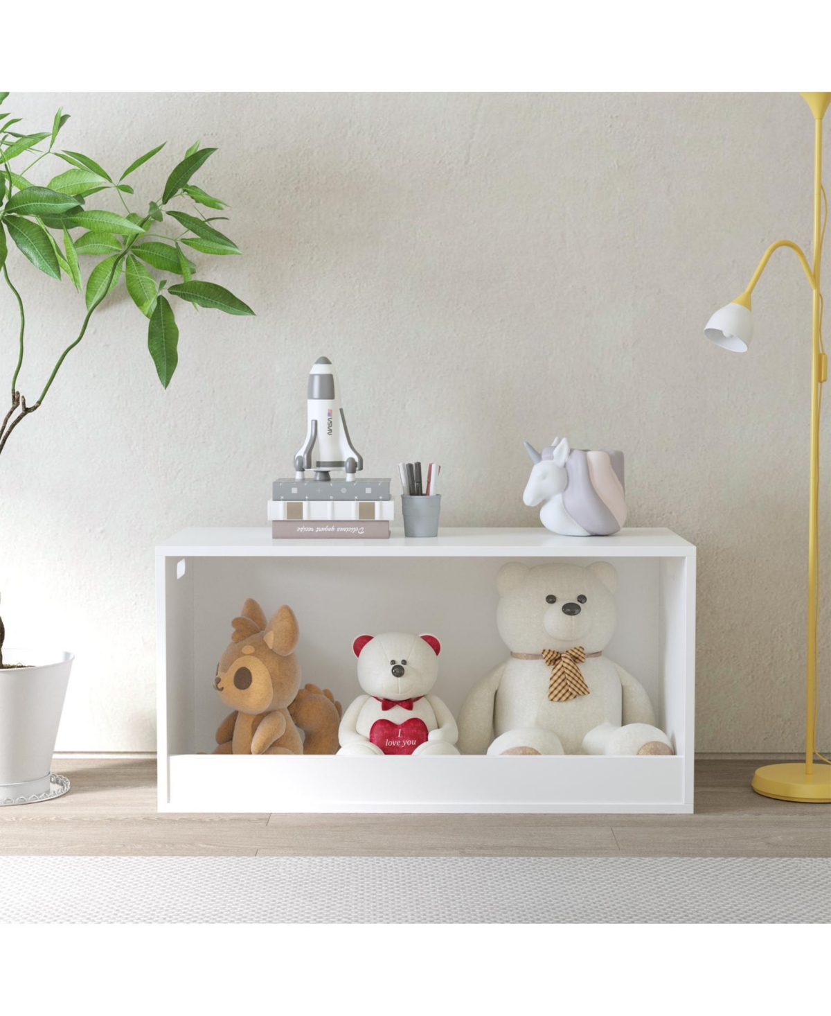 Click here for Rainsken Wooden Toy Box Storage Organizer for Kids... prices