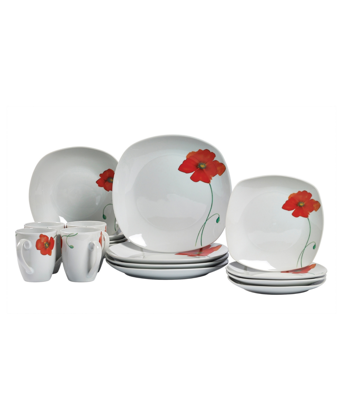 Click here for Tabletops Unlimited Poppy 16-Pc. Set  Service for... prices