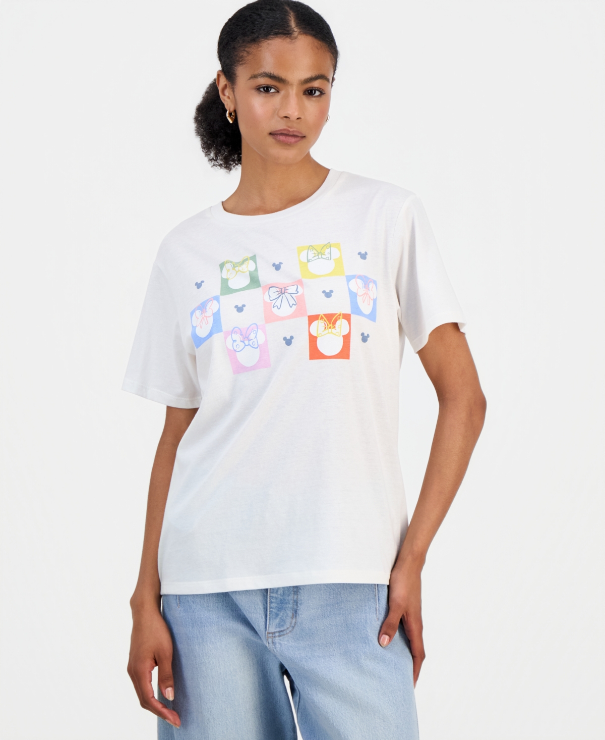 Click here for Disney Juniors Minnie Front Graphic T-Shirt - Whit... prices