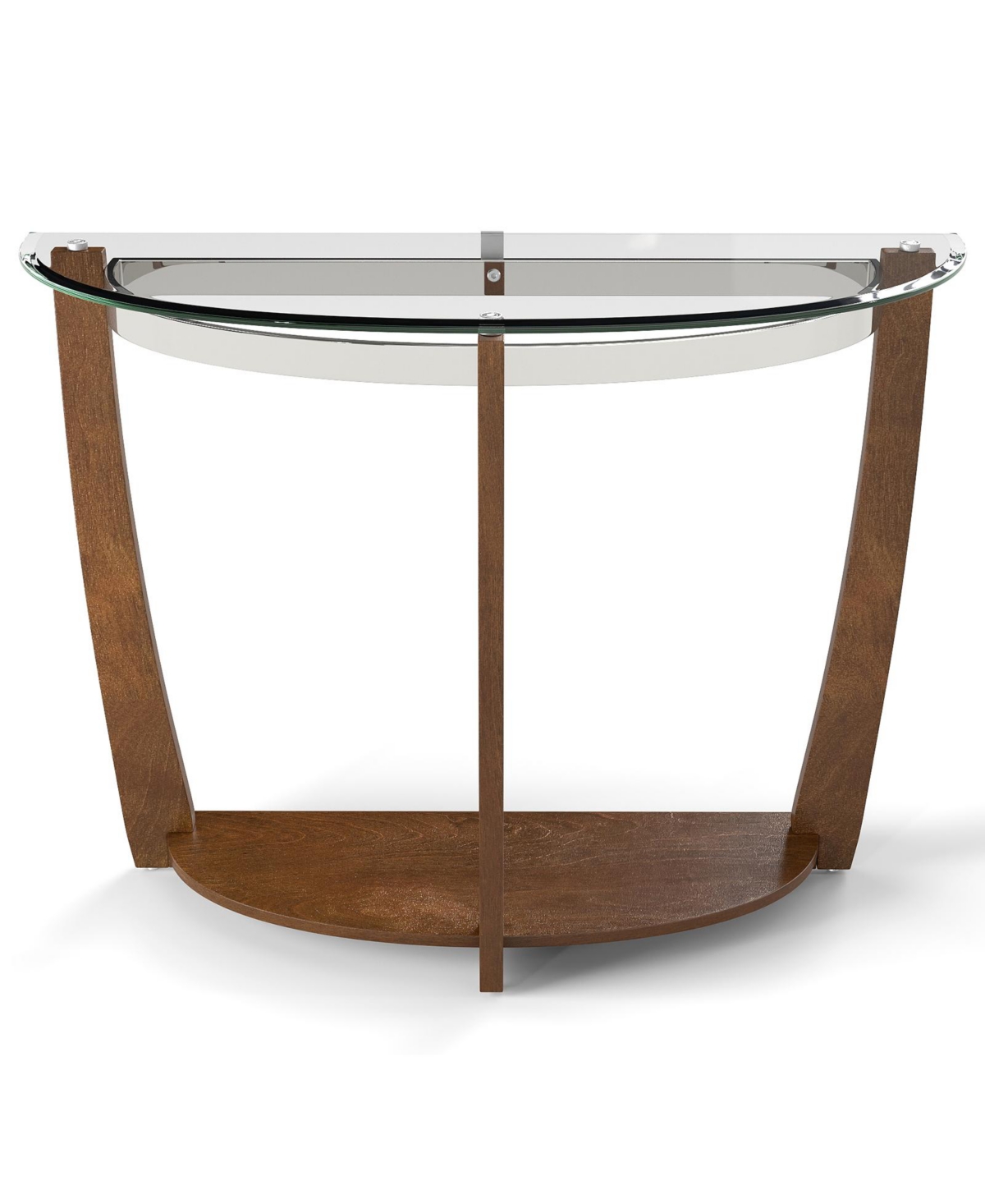 Click here for Slickblue Clear Tempered Glass Console Table with... prices