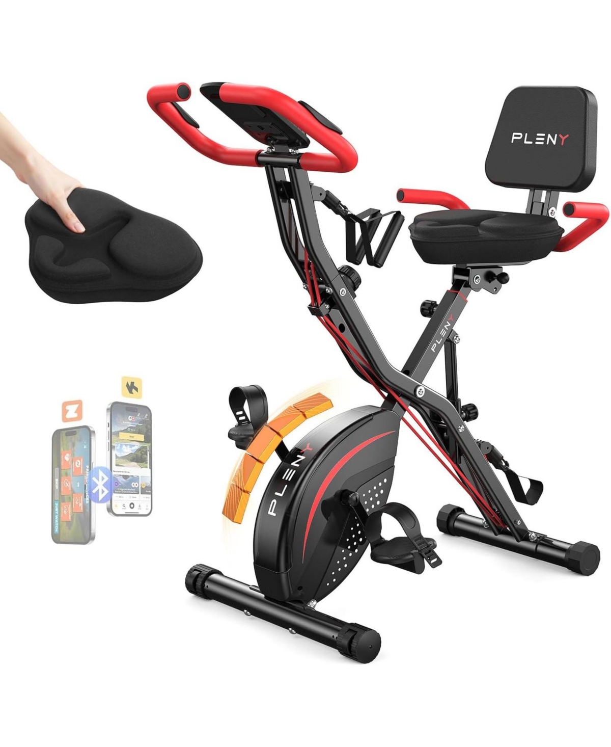 Click here for Fed Fitness 5-in-1 Pro Folding Exercise Bike  Enha... prices