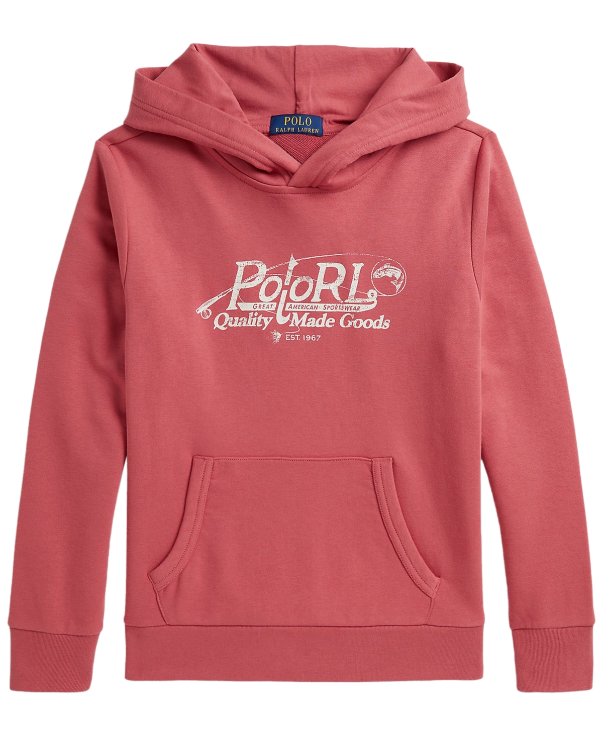 Click here for Polo Ralph Lauren Boys 8-20 Logo French Terry Hood... prices