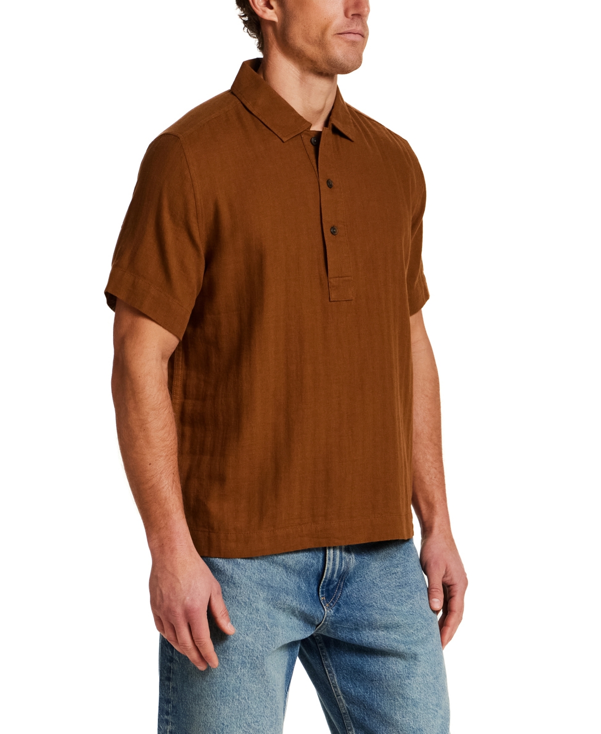 Click here for Weatherproof Vintage Mens Short-Sleeve Solid Polo... prices