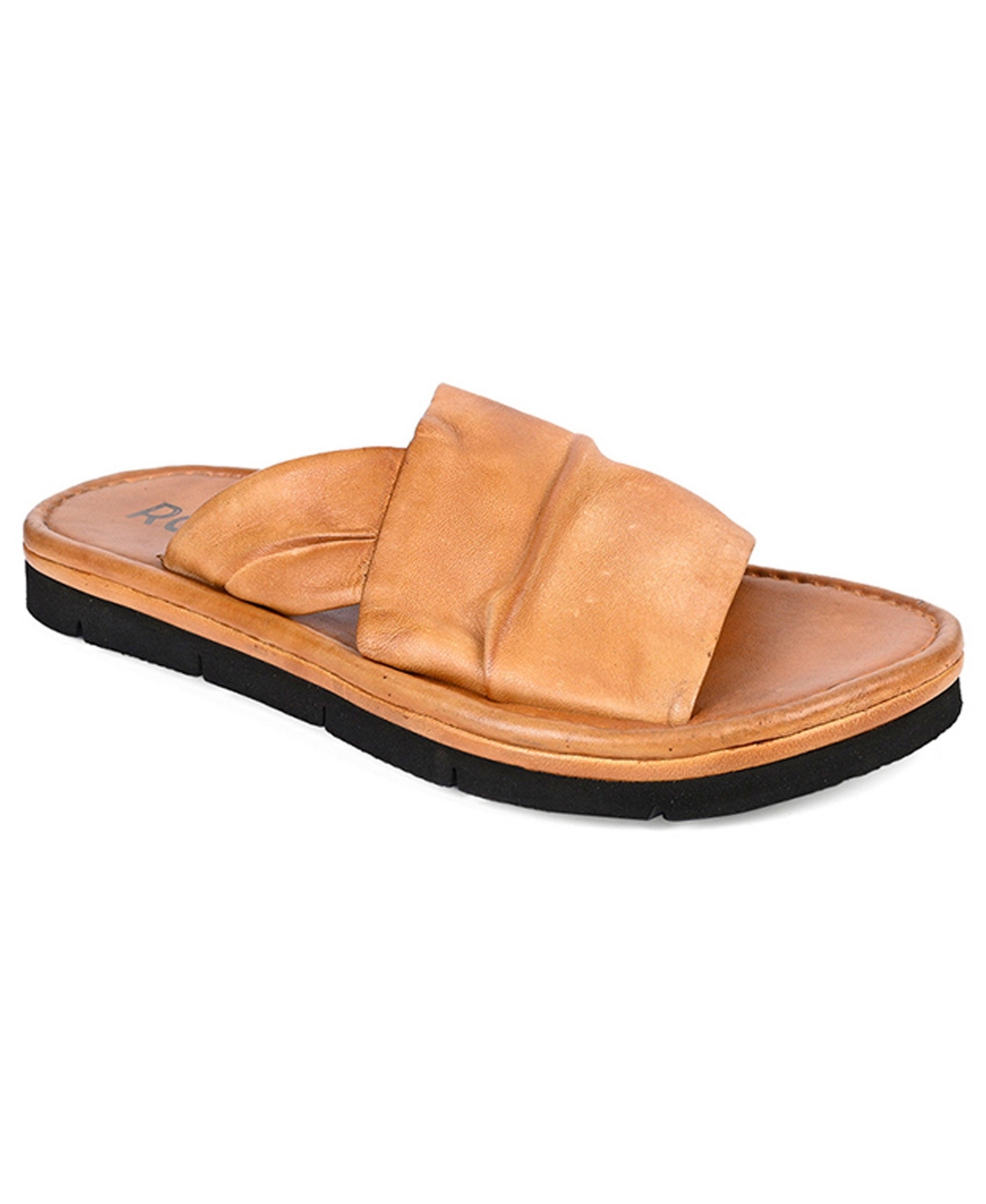 Click here for Roan Womens Nosy Slide Sandal - Light/Pastel Brown prices