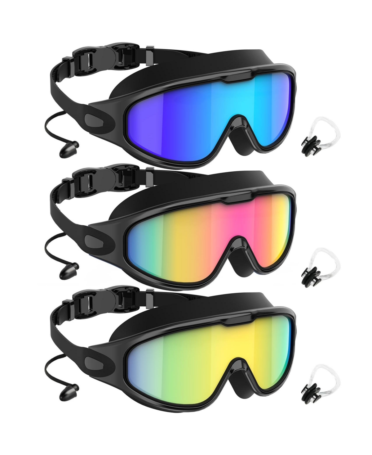 Click here for Gnuadz Swim Goggles Anti-fog Uv 180degree(s) Clear... prices