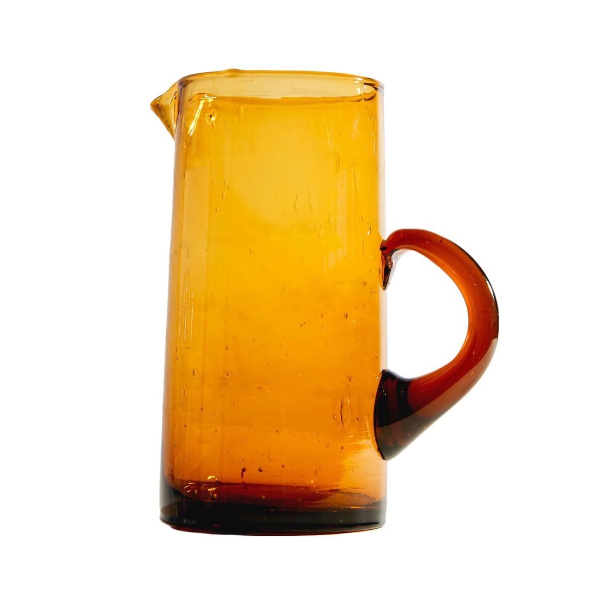 Click here for Verve Culture Glass Cone Jug - Brown prices