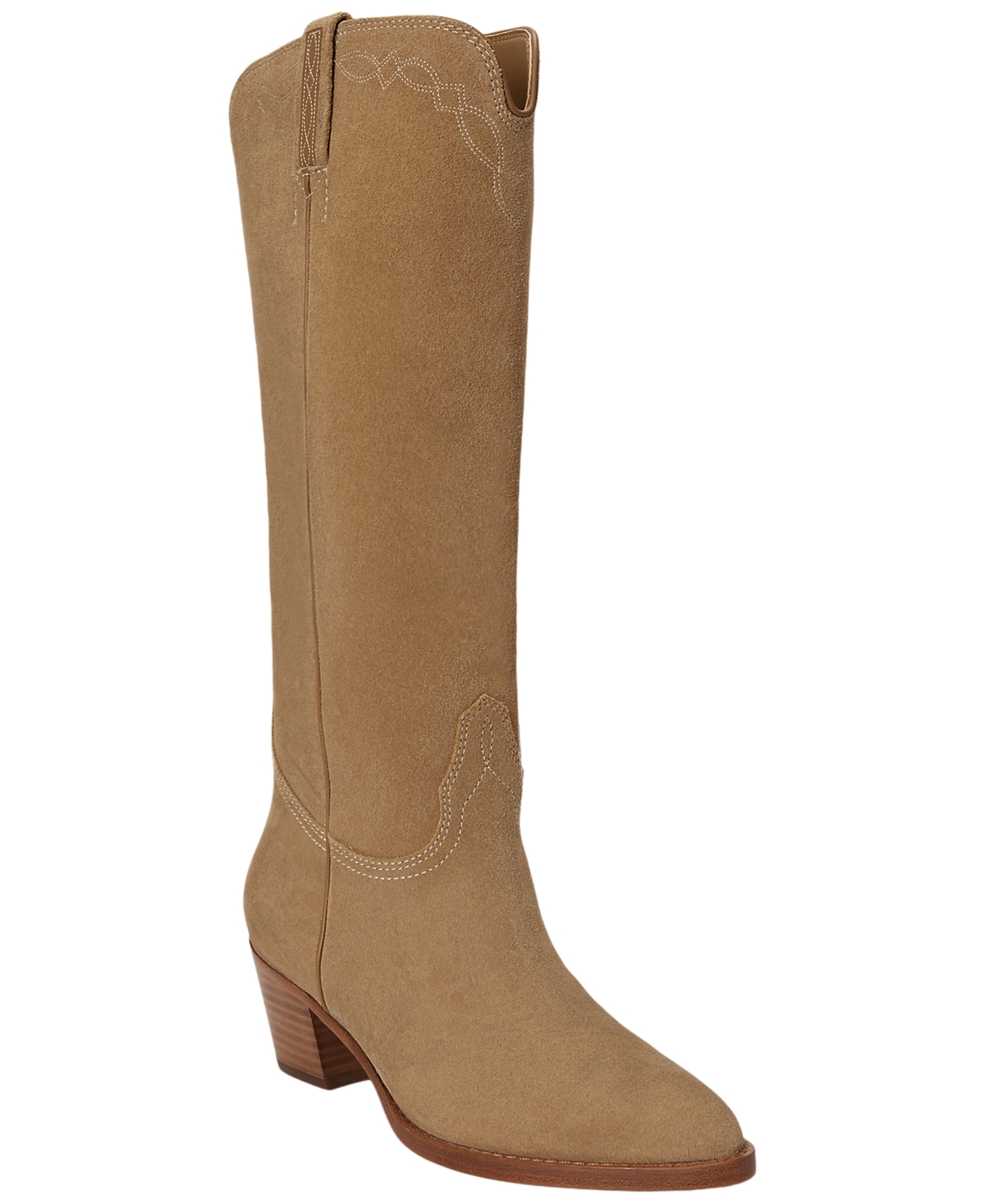 Click here for Lauren Ralph Lauren Womens Harpher Block Heel Tall... prices