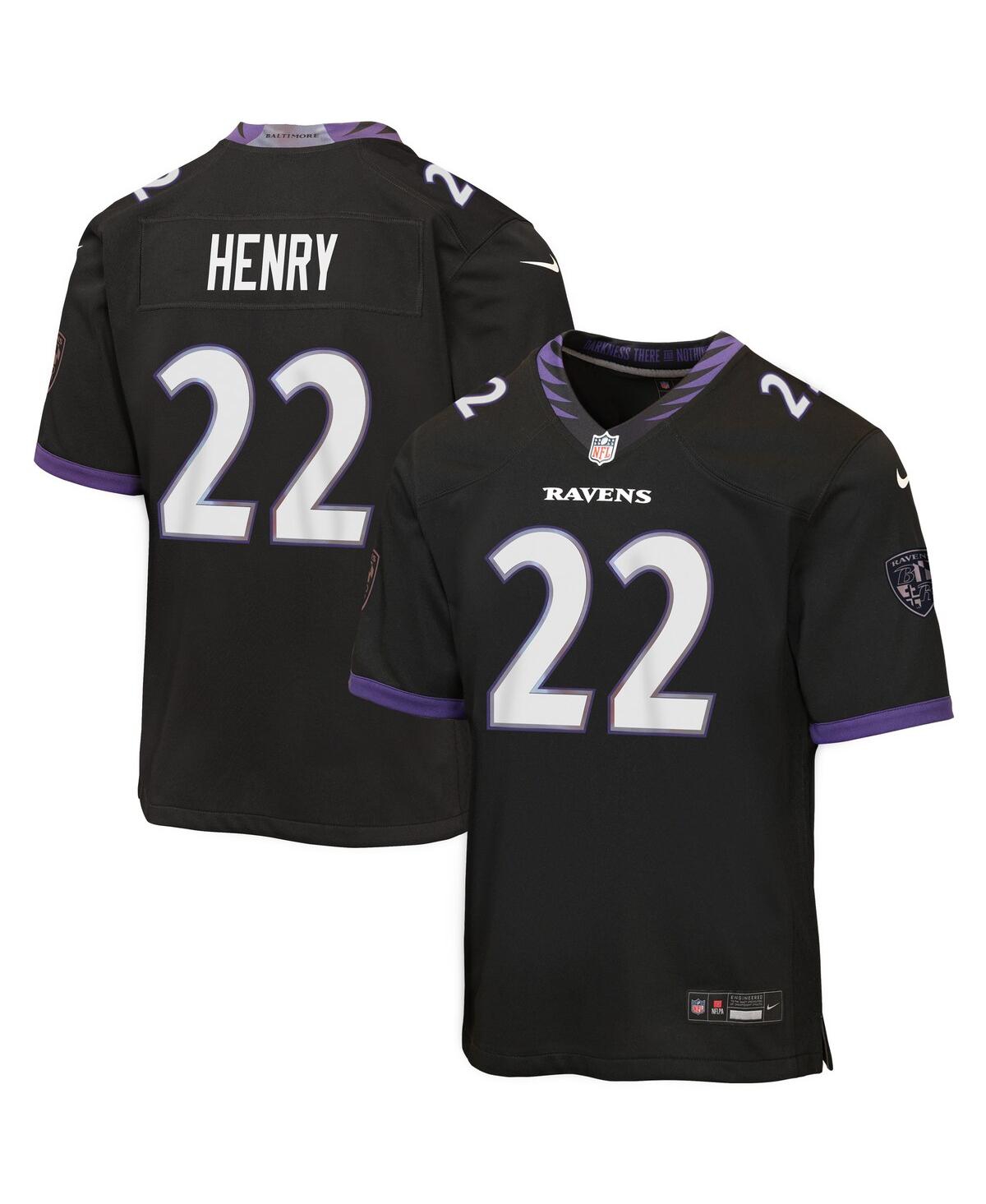 Click here for Nike Big Boys and Girls Derrick Henry Black Baltim... prices