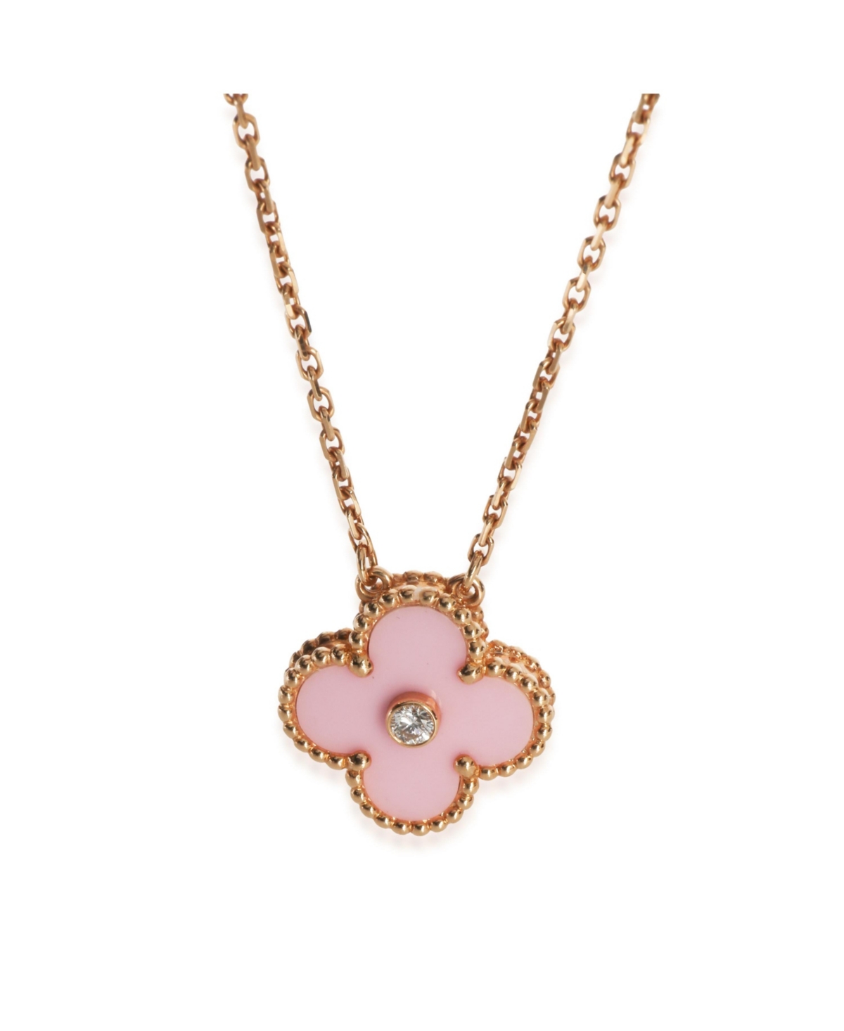 Click here for Pre-Owned Van Cleef & Arpels Rose Gold Diamond 201... prices