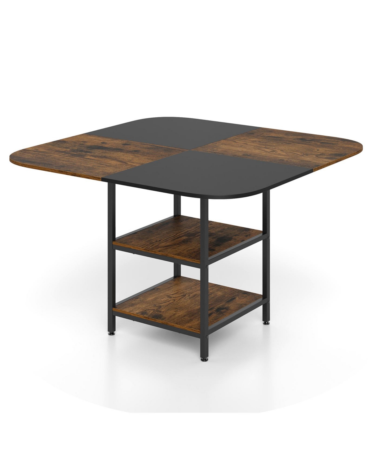 Click here for Modern 47.5 Inches Square Kitchen Table Mixed Colo... prices