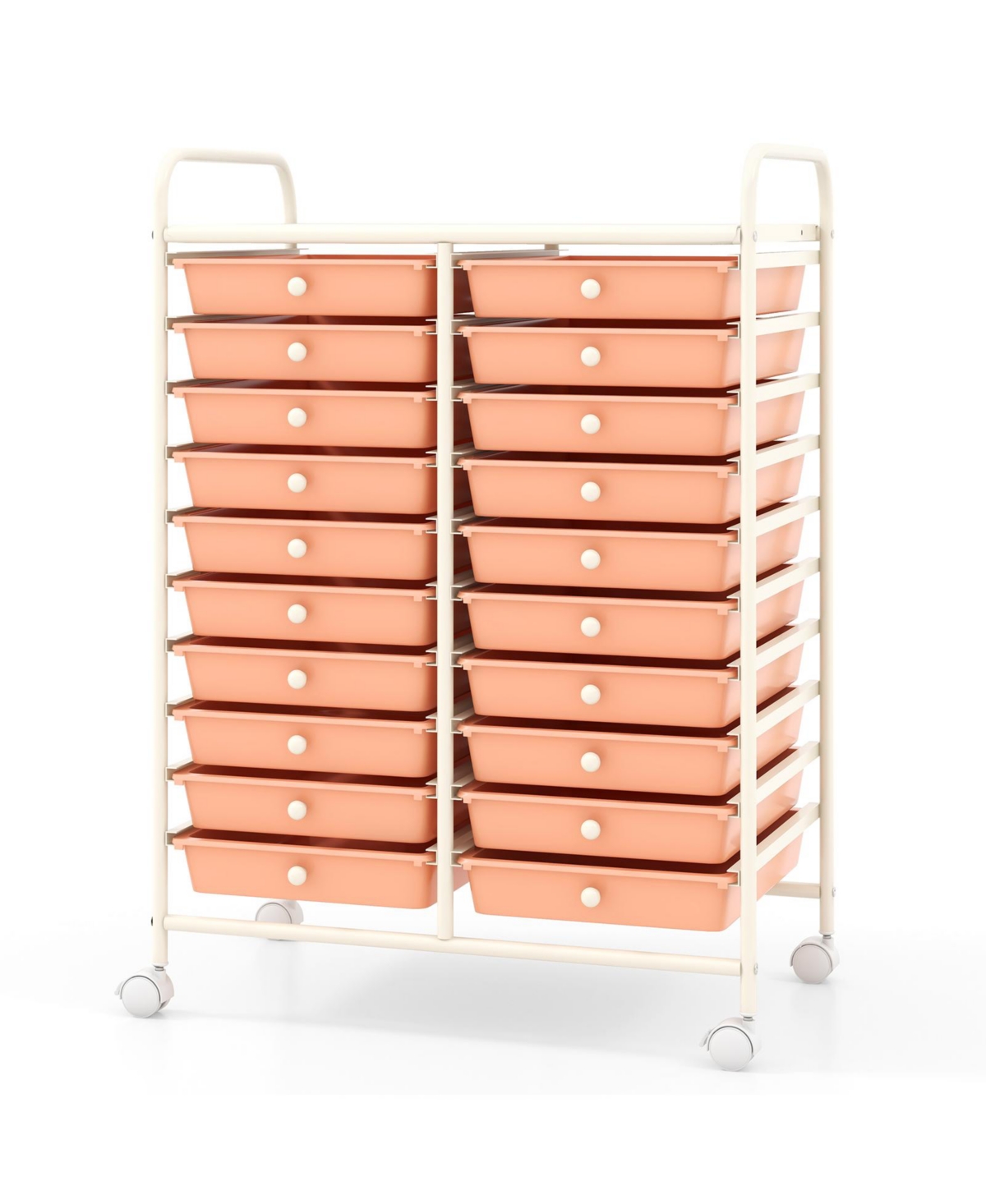 Click here for Slickblue Rolling Storage Cart 20 Drawer Organizer... prices