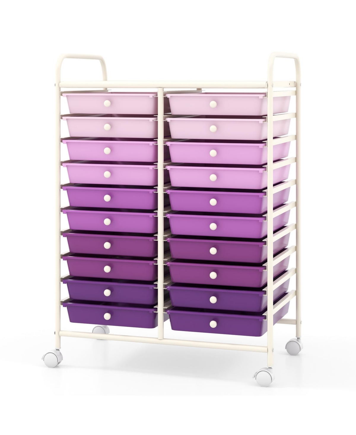 Click here for Slickblue Rolling Storage Cart 20 Drawer Organizer... prices