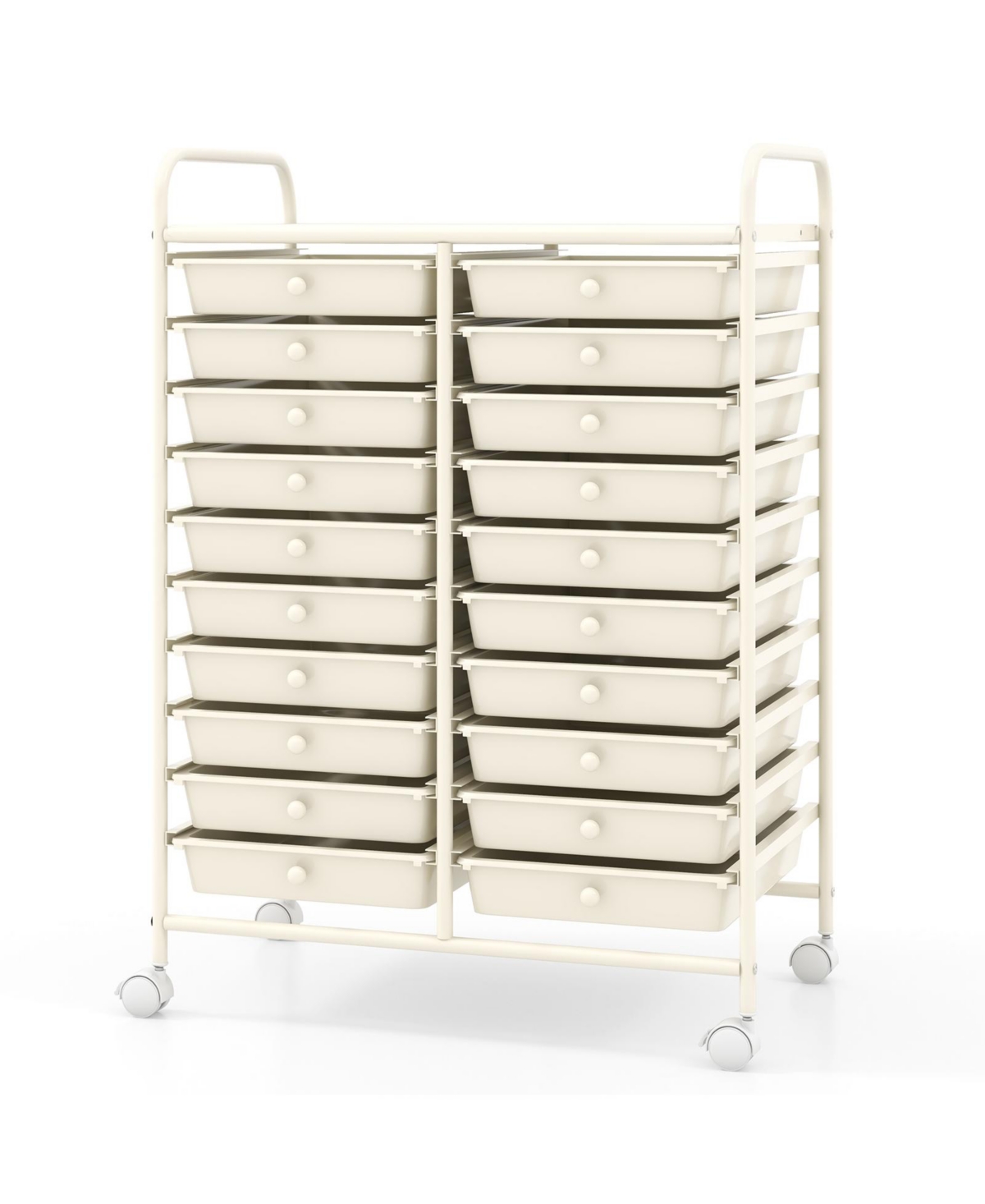 Click here for Slickblue Rolling Storage Cart 20 Drawer Organizer... prices