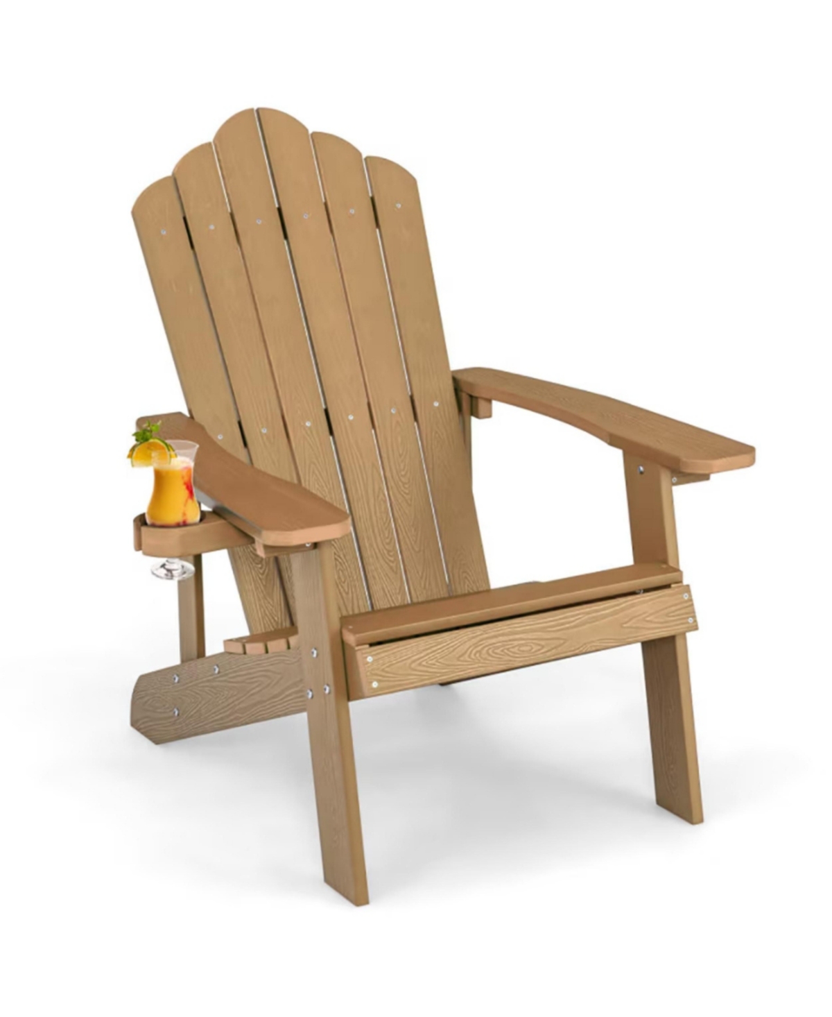 Click here for Yiortwo Adirondack Chair with Hidden Cup Holder  W... prices