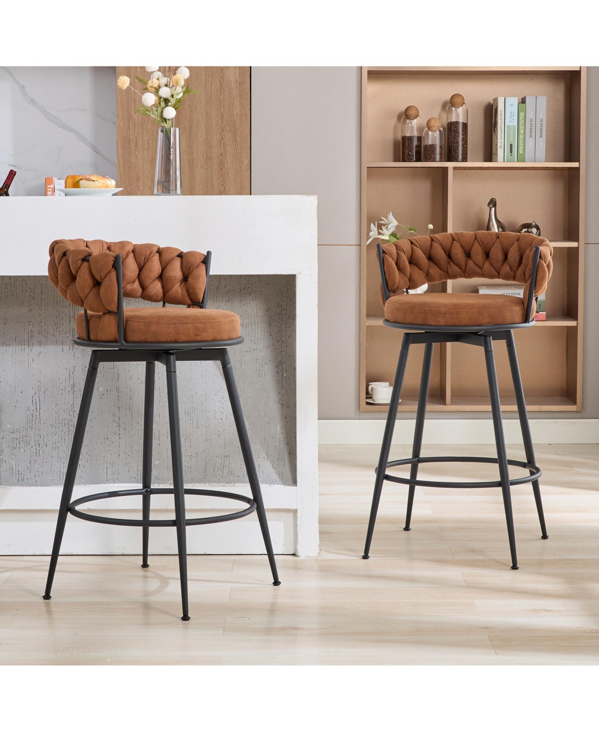 Click here for Dyhome 28 inch Bar Stools Set of 2  Modern Counter... prices