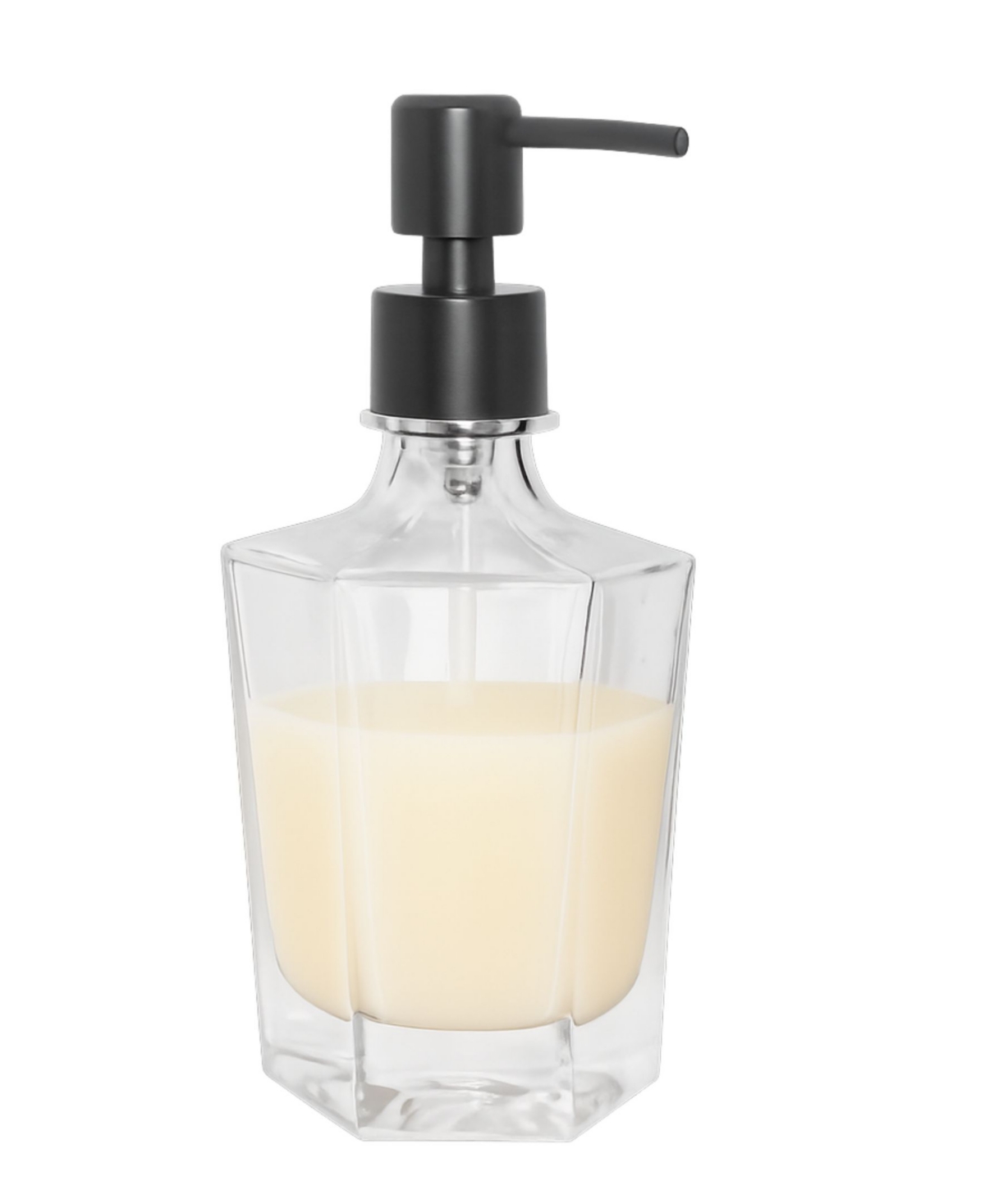 Click here for Oggi 9.5oz. Concave Glass Soap Dispenser with Matt... prices