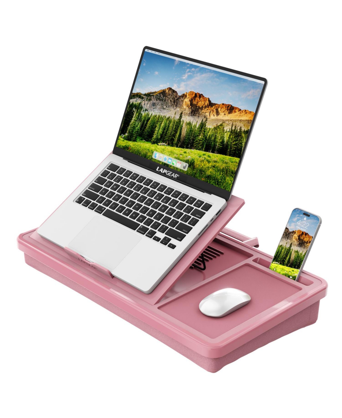 Click here for Lapgear Ergonomic Pro Lap Desk - Dusty rose prices
