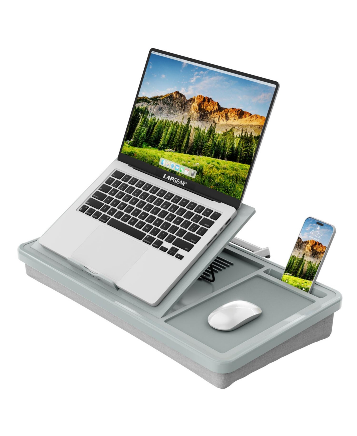Click here for Lapgear Ergonomic Pro Lap Desk - Gray prices