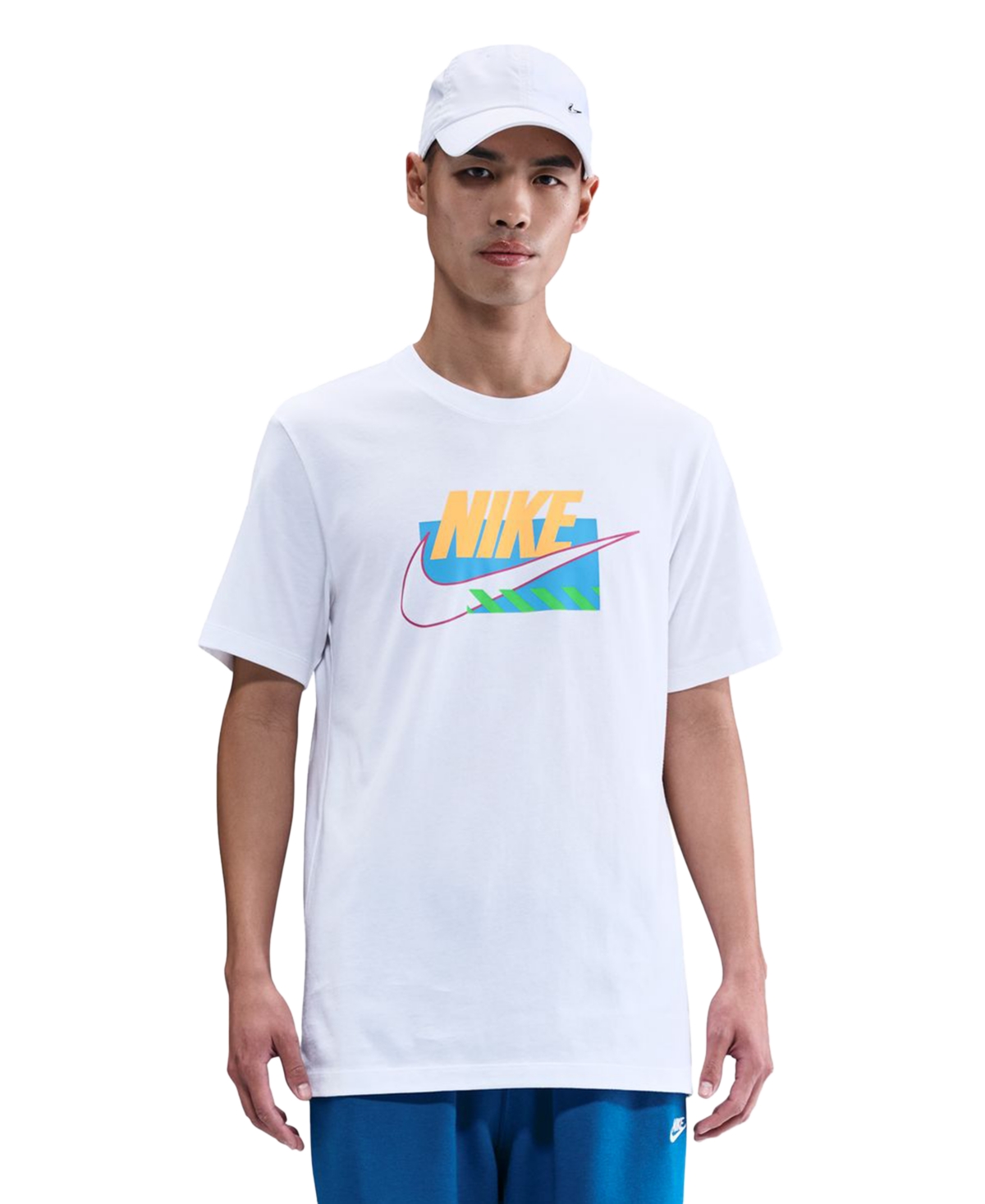 Click here for Nike Sportswear Mens Crewneck T-Shirt - White prices