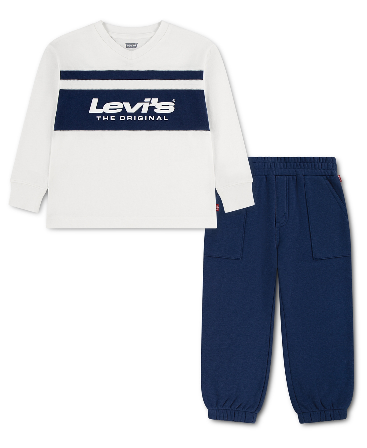 Click here for Levis Toddler Boys 2T-4T Downtown Sweatshirt and J... prices