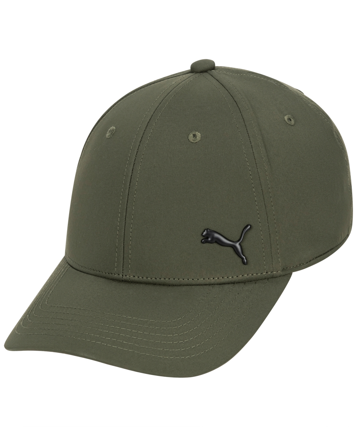 Click here for Puma Mens Metal Logo Adjustable Baseball Cap - Eme... prices