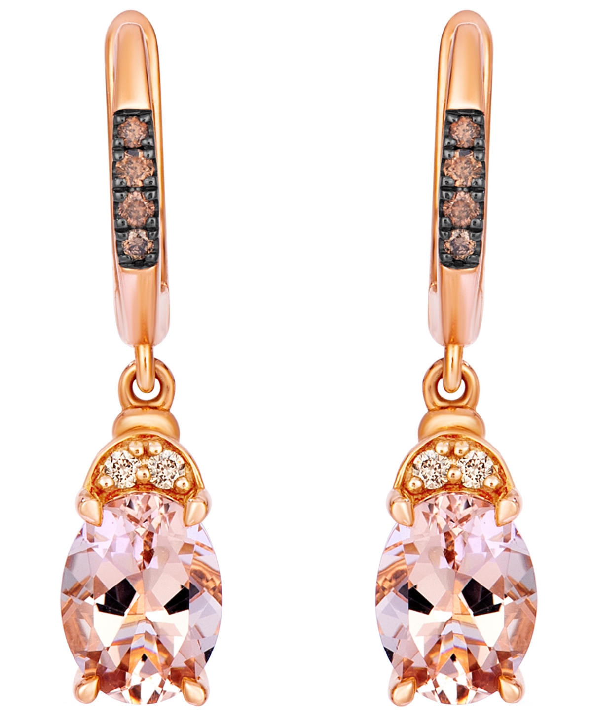 Click here for Le Vian Morganite  Chocolate Diamond (1/10 ct. t.w... prices