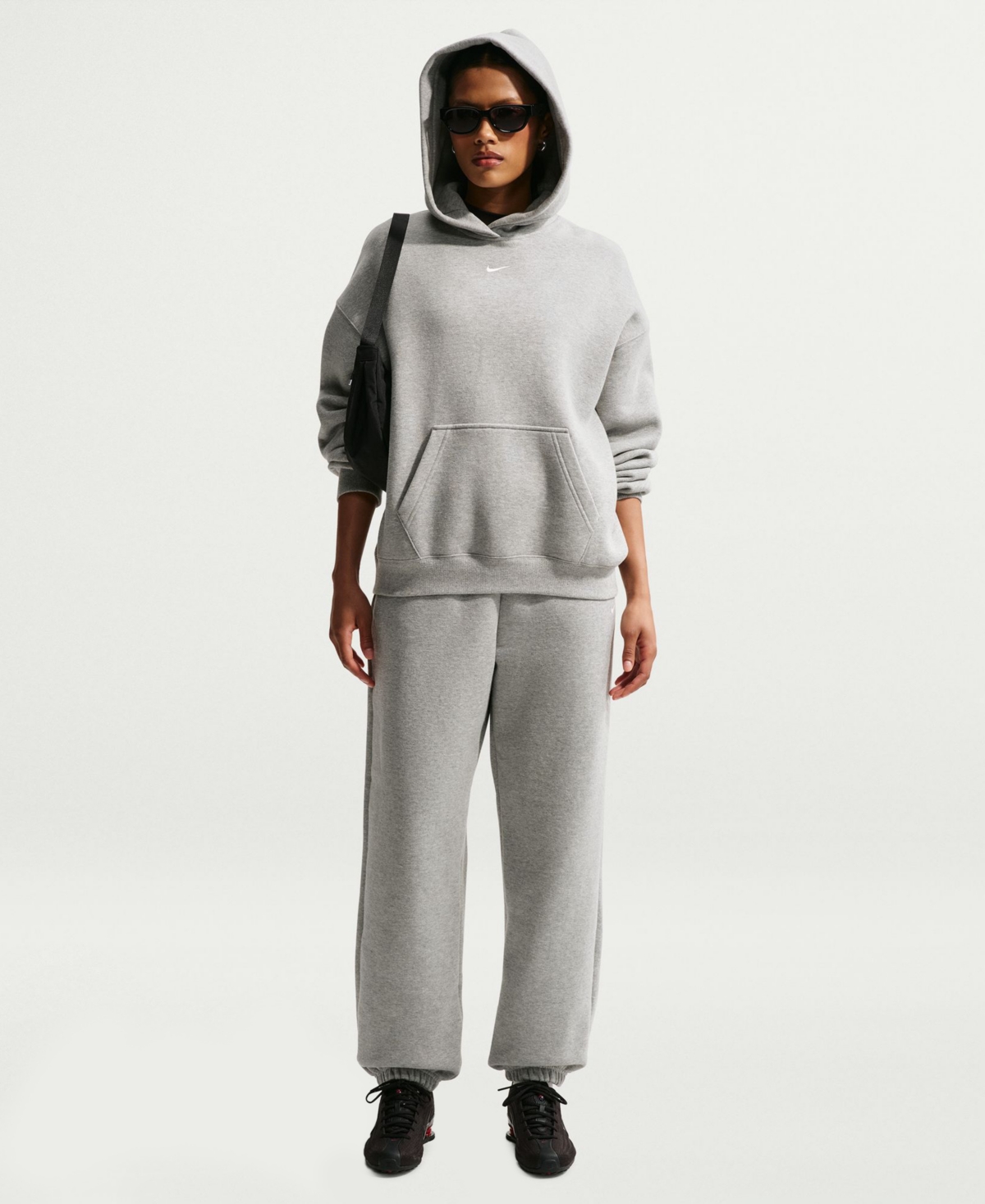 Click here for Nike Studio Fleece Womens High-Waisted Pants - Dk... prices