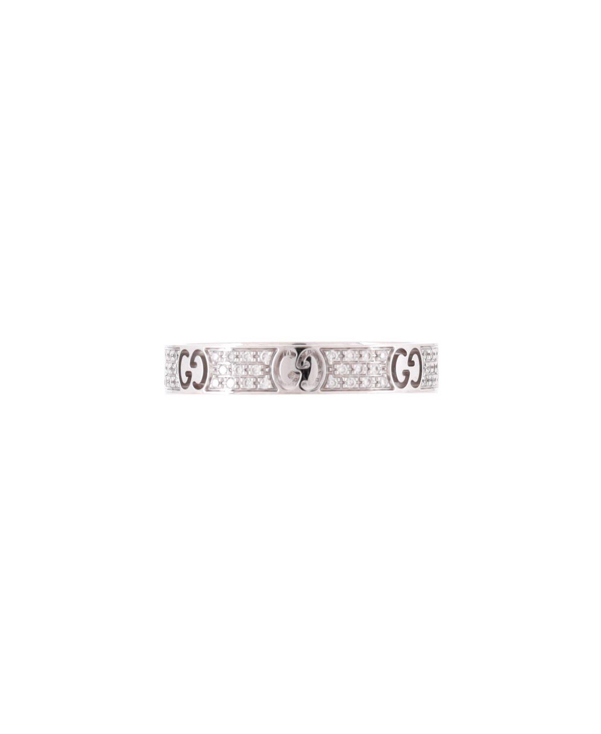 Click here for Pre-Owned Gucci Icon Band Ring - 18k white gold prices
