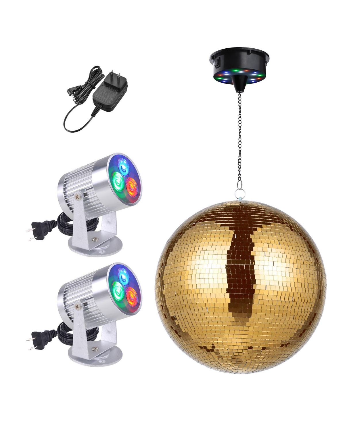 Click here for Yescom 16 Large Disco Ball with Motor and Light 6R... prices