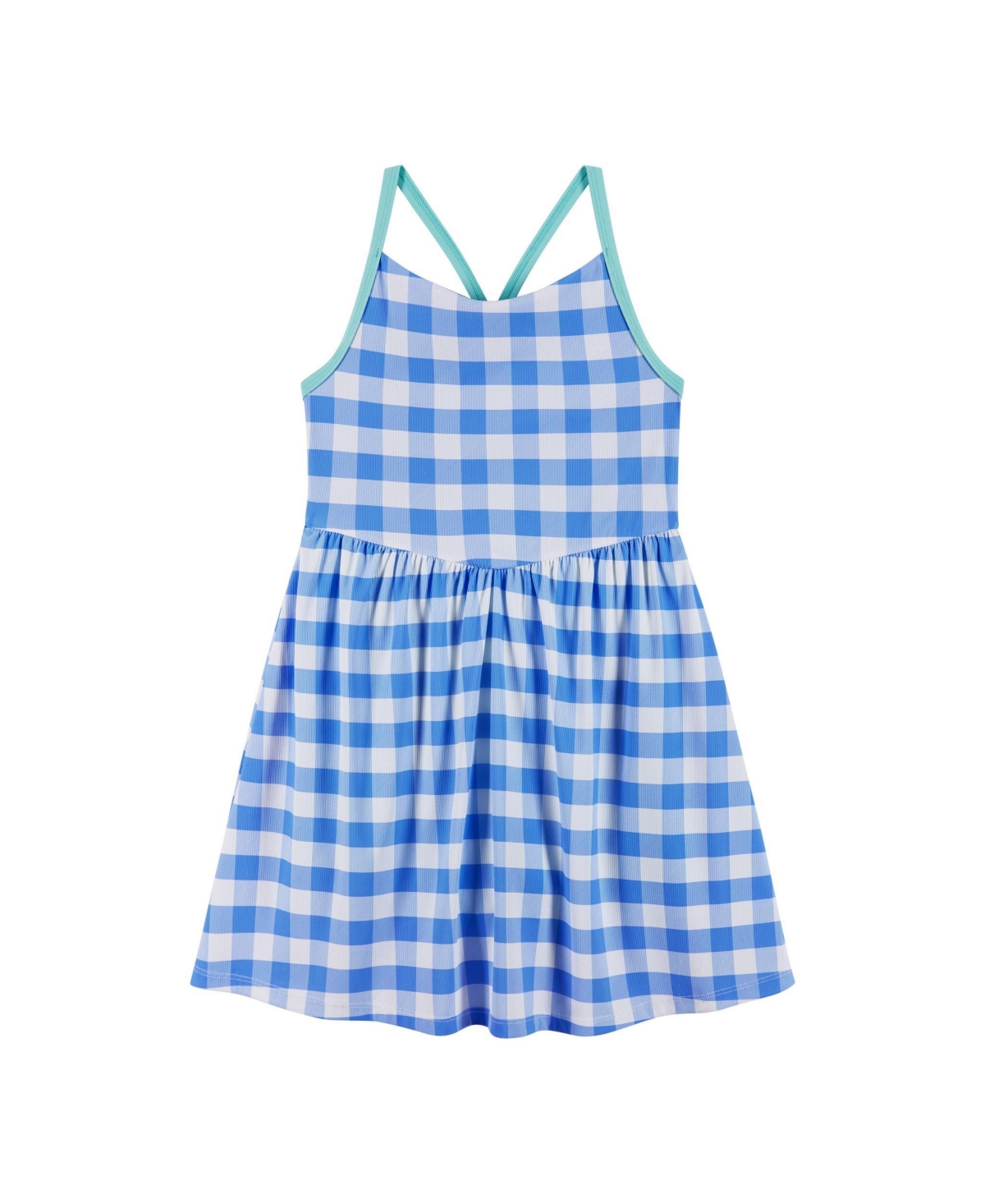 Click here for Andy & Evan Girls Andy and Evan Gingham Knit Skort... prices