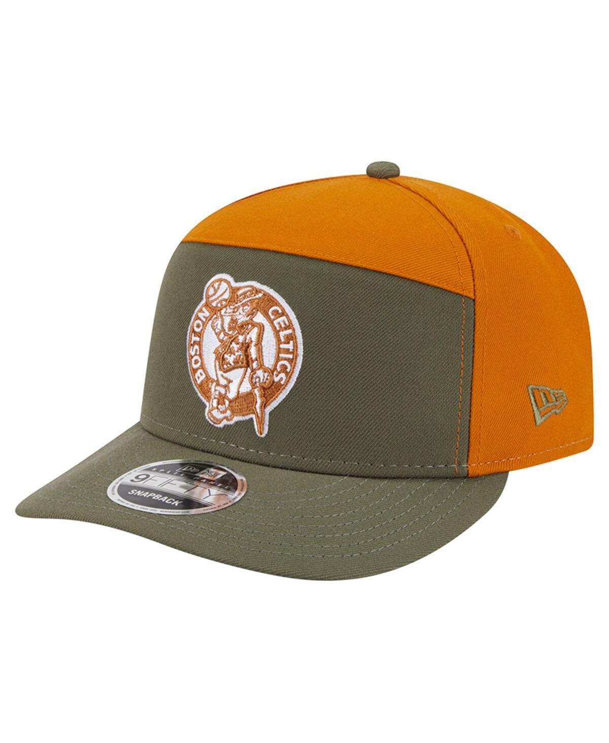 Click here for New Era Mens Olive/Burnt Orange Boston Celtics Two... prices