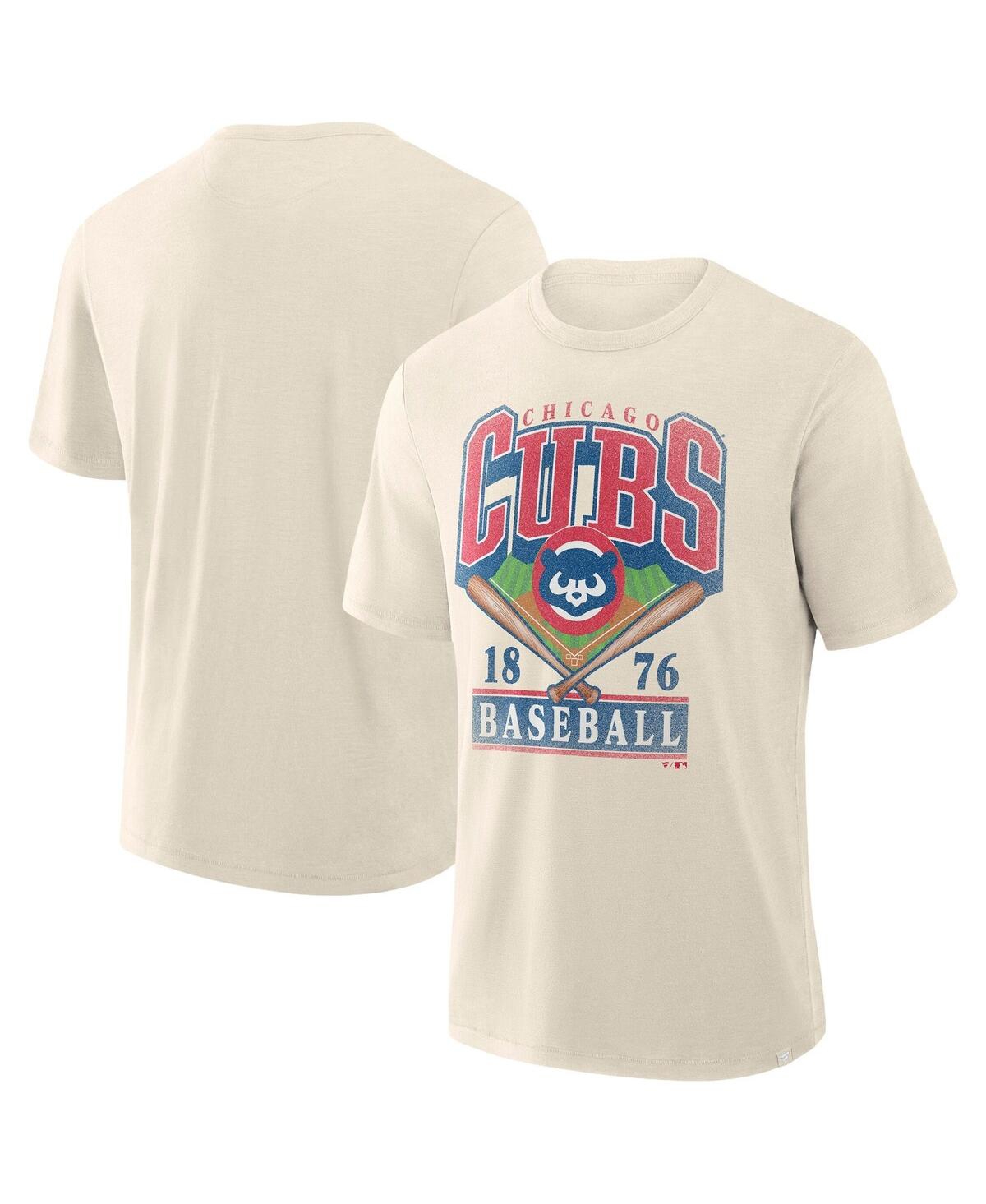 Click here for Fanatics Mens Profile Cream Chicago Cubs Big & Tal... prices