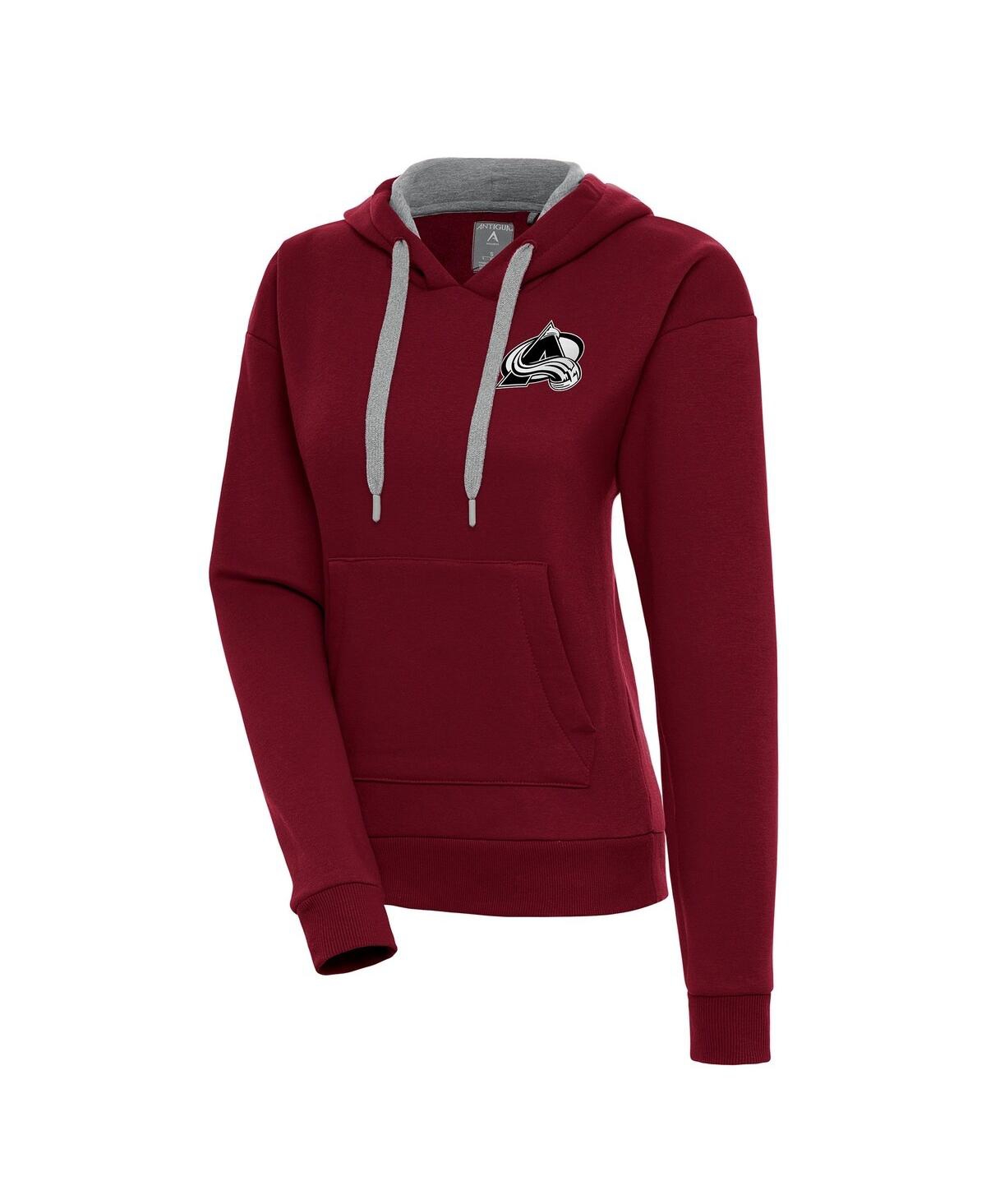 Click here for Antigua Womens Burgundy Colorado Avalanche Metalli... prices