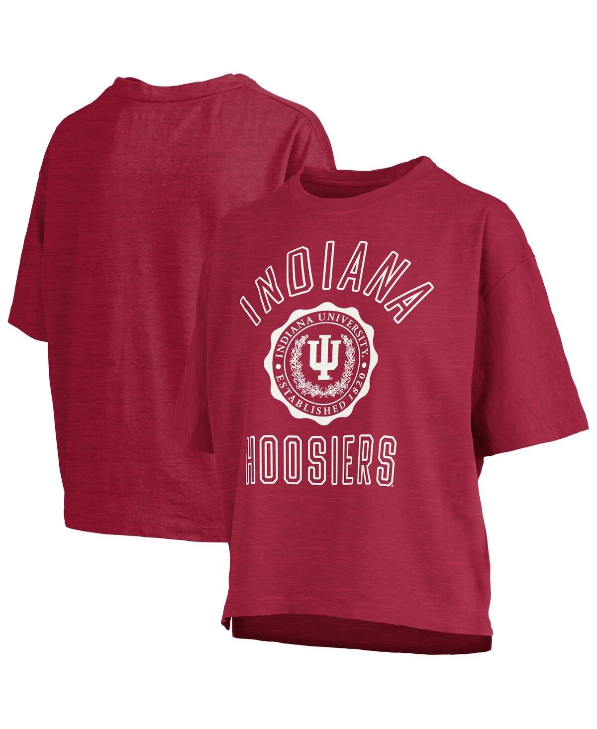 Click here for Pressbox Womens Crimson Indiana Hoosiers Motley Cr... prices