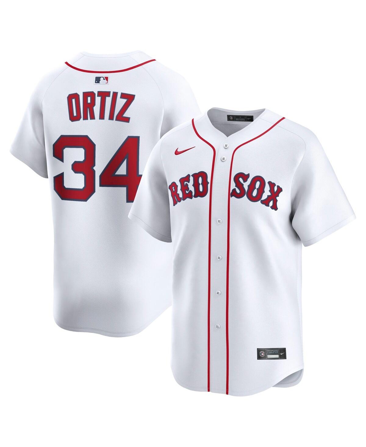 Click here for Nike Mens David Ortiz White Boston Red Sox Home Li... prices