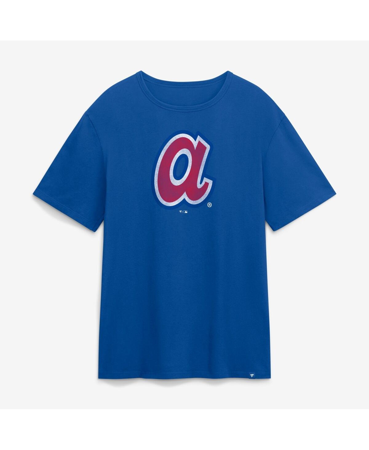 Click here for Fanatics Mens Royal Atlanta Braves Vintage Logo Le... prices