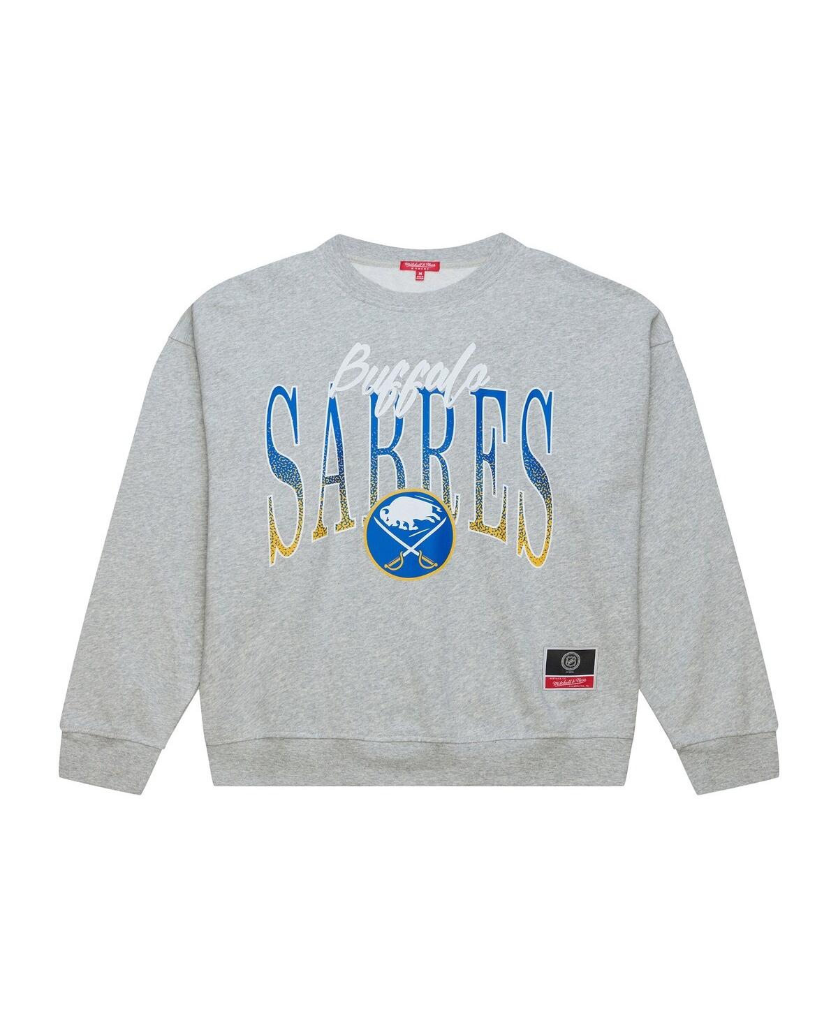 Click here for Mitchell & Ness Womens Heather Gray Buffalo Sabres... prices