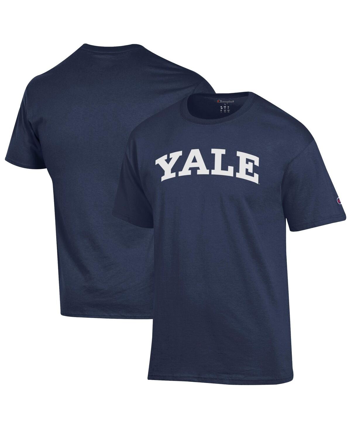 Click here for Champion Mens Navy Yale Bulldogs Basic Arch T-Shir... prices