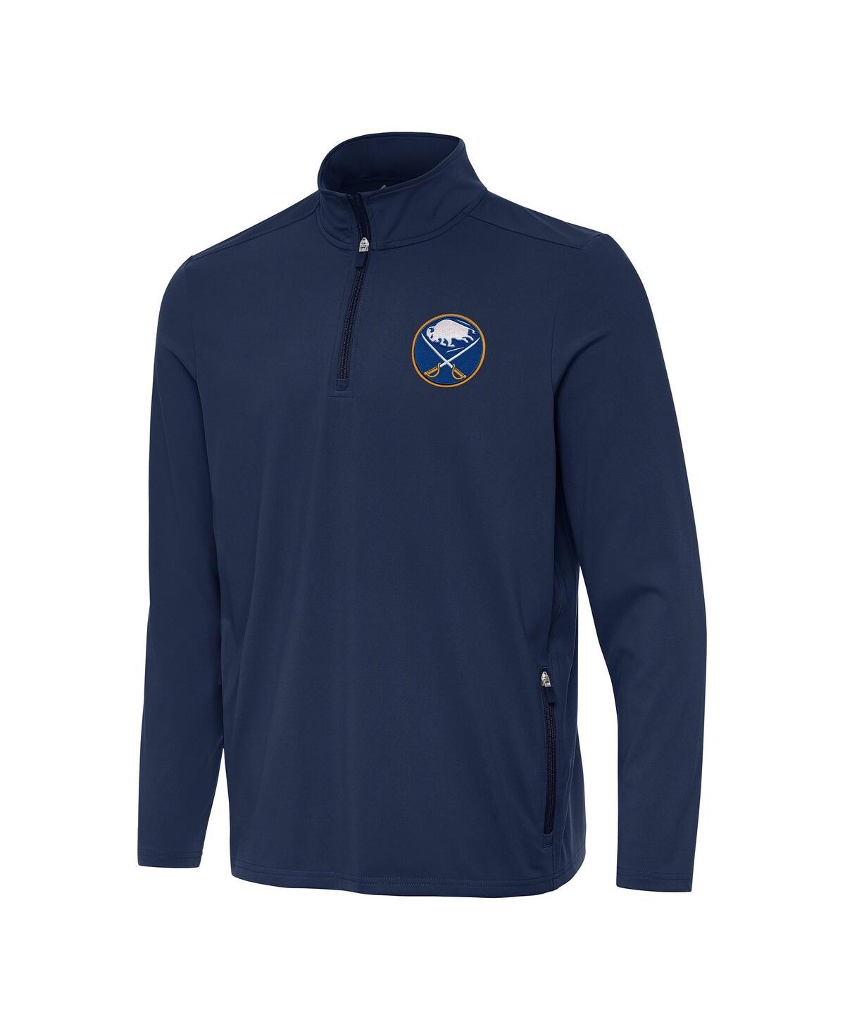 Click here for Antigua Mens Navy Buffalo Sabres Perilous Quarter-... prices