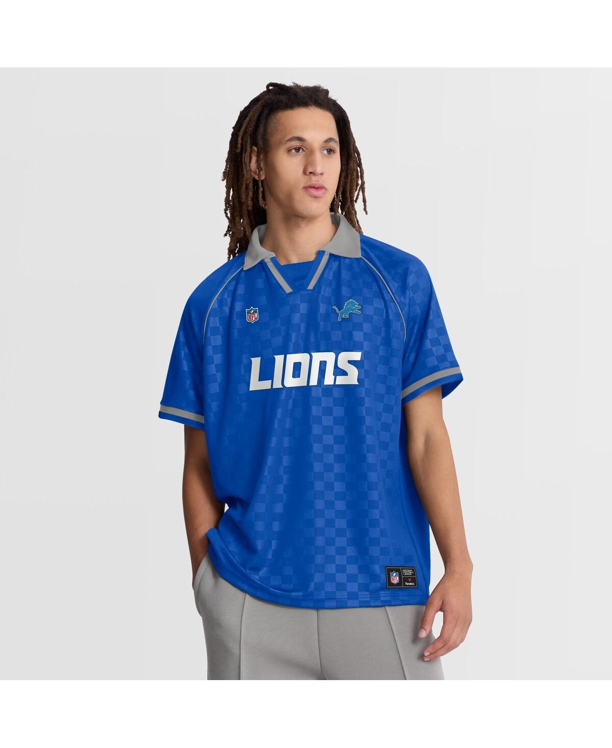 Click here for Fanatics Mens Blue/Gray Detroit Lions Homerun Ragl... prices